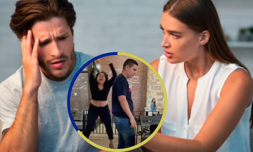 [VIDEO]: Mujer saltó y gritó tras descubrir que su novio fue infiel con su mejor amiga - HCH.TV