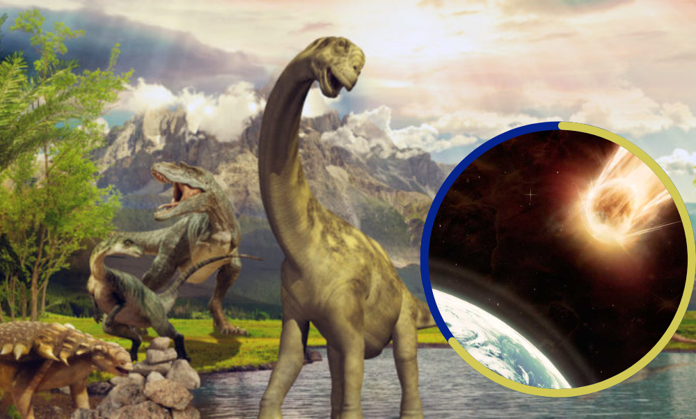 Revelan que un segundo asteroide impactó en la Tierra durante la extinción de los dinosaurios ...