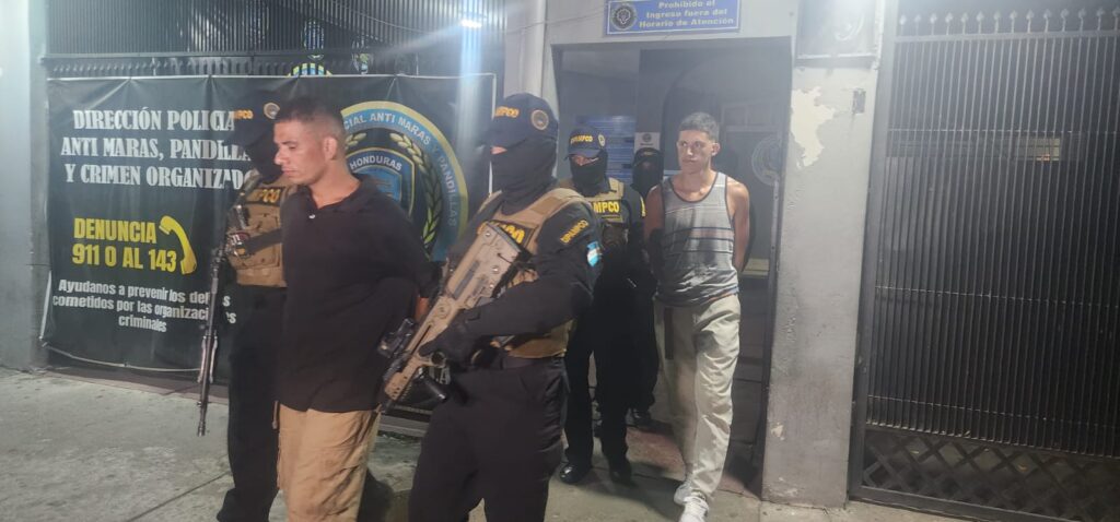 Capturan A Presuntos Miembros De La Pandilla 18 En Sps Hch Tv