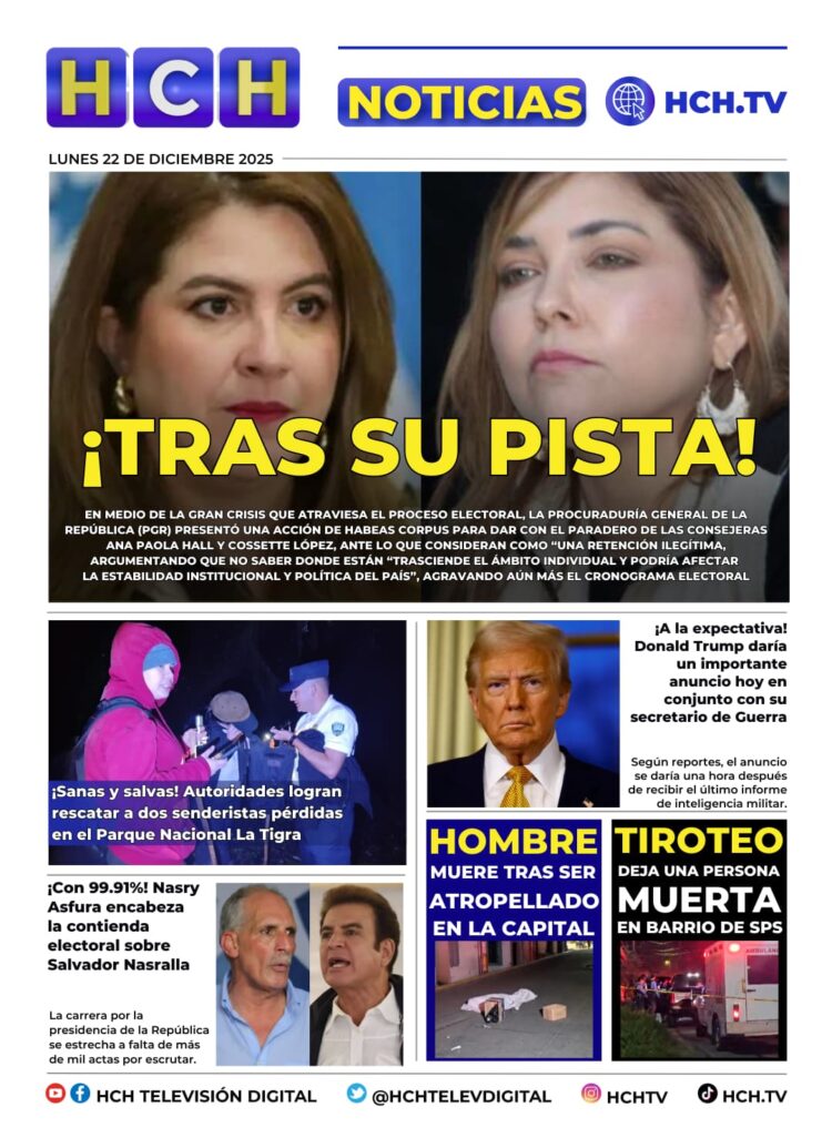 Portada HCH 22 de diciembre del 2025 » HCH