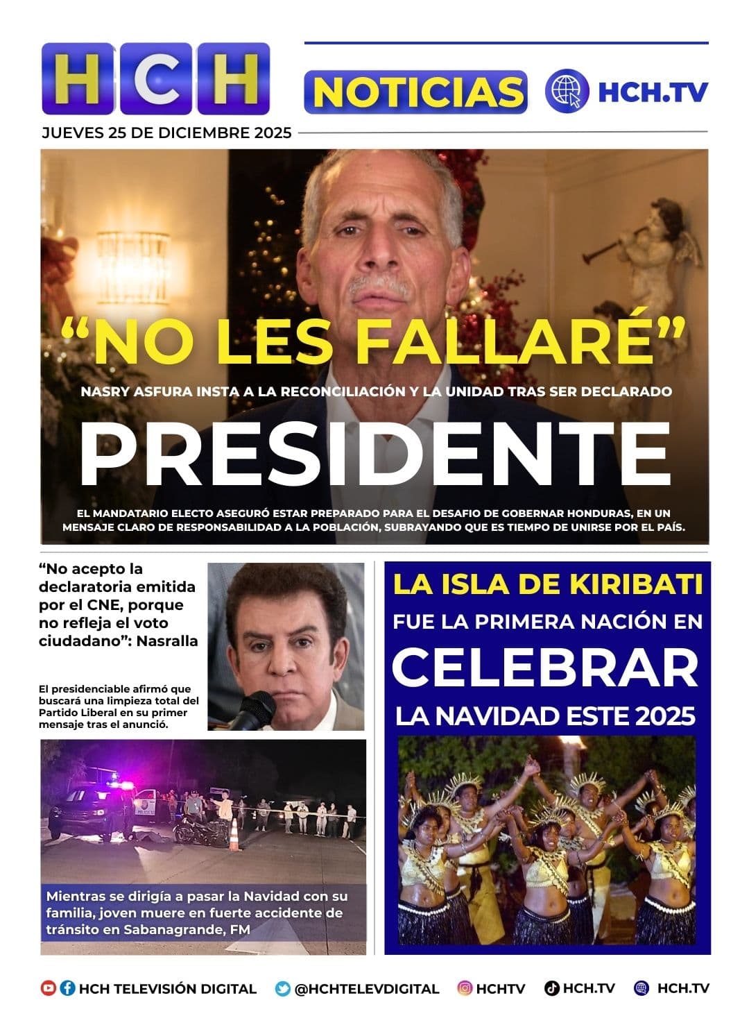 Portada HCH 25 de diciembre del 2025 » HCH