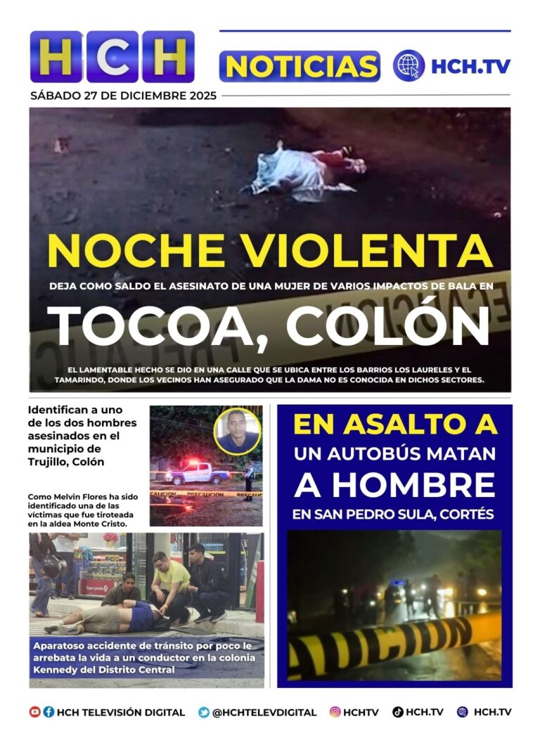 Portada HCH 27 de diciembre 2025 » HCH