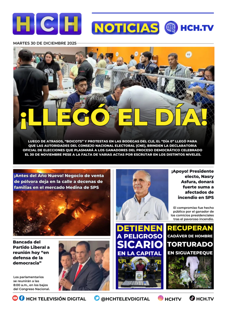 Portada HCH 30 de diciembre del 2025 » HCH