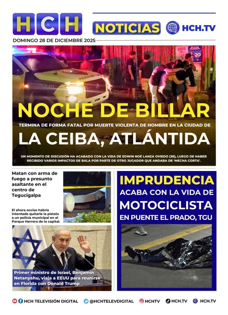 Portada HCH domingo 28 de diciembre 2025 » HCH