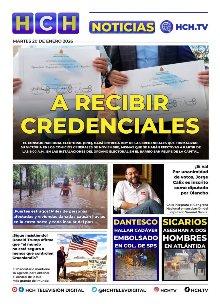 Portada HCH 20 de enero del 2026 » HCH