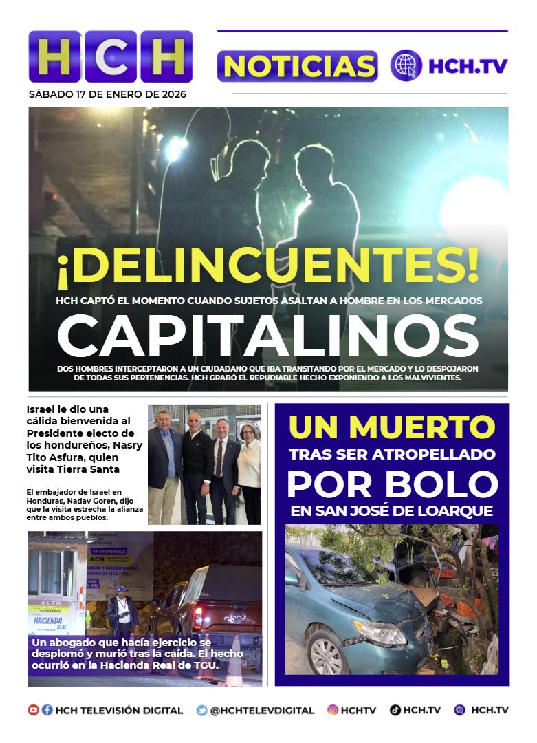 Portada de HCH sábado 17 de enero de 2026 » HCH