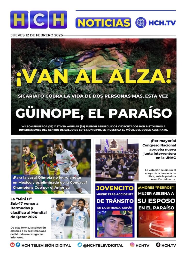 Portada HCH 12 de febrero del 2026 » HCH