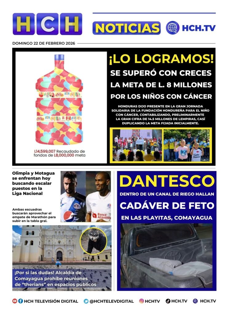 Portada HCH 22 de febrero del 2026 » HCH