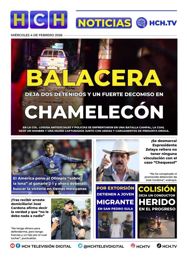 Portada HCH 4 de febrero del 2026 » HCH