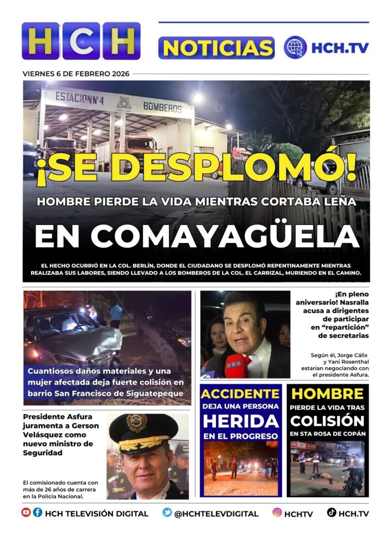 Portada HCH 6 de febrero del 2026 » HCH