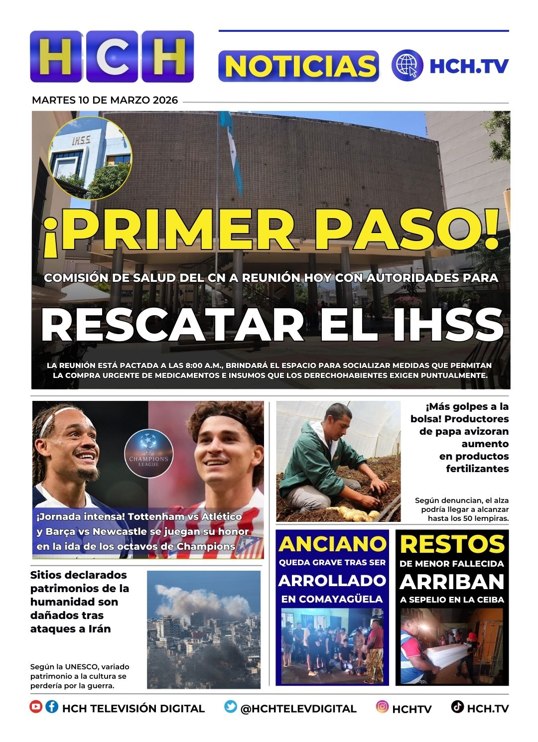 Portada HCH 10 de marzo del 2026 » HCH