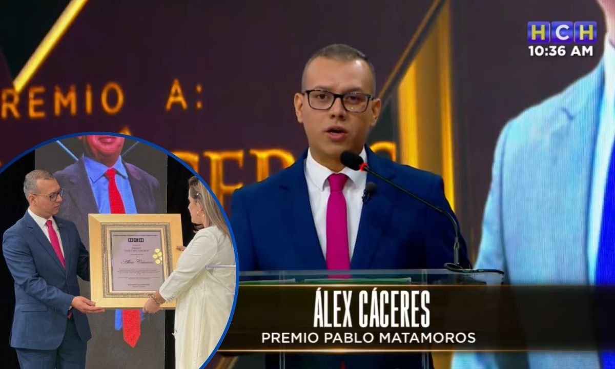 ¡Bien merecido! Alex Cáceres recibe Premio "Pablo Matamoros" 2026: "HCH ...