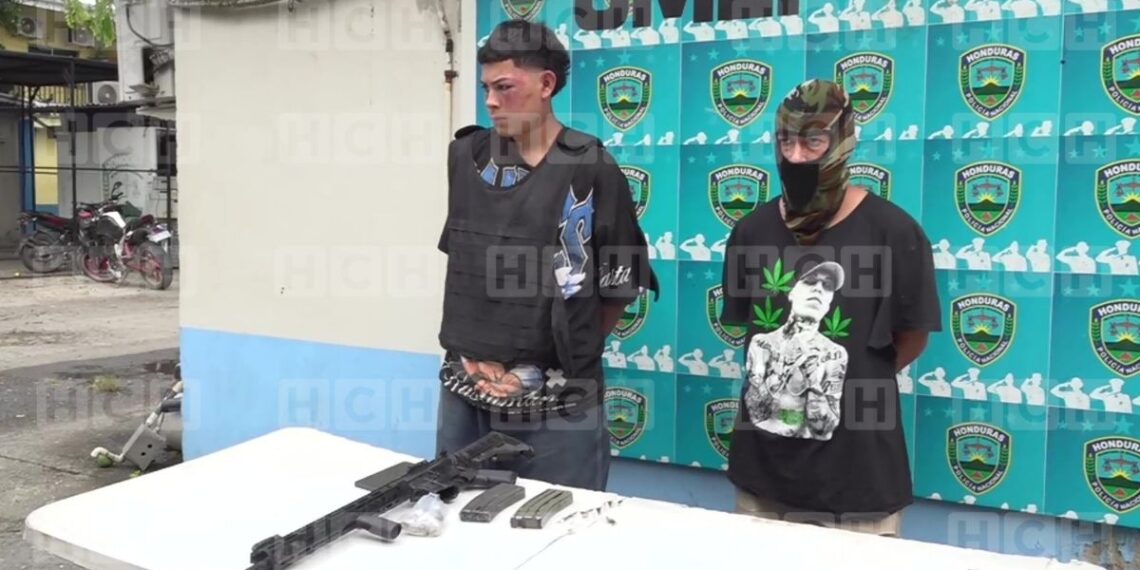 Capturan a dos presuntos pandilleros tras violento enfrentamiento ...