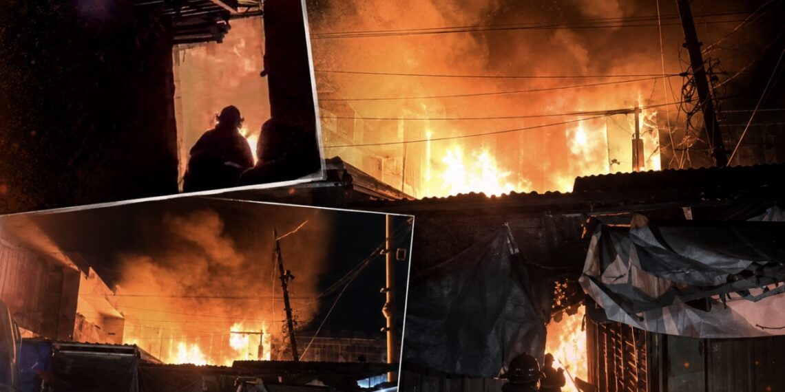 Incendio en el mercado Galindo deja puestos afectados » HCH