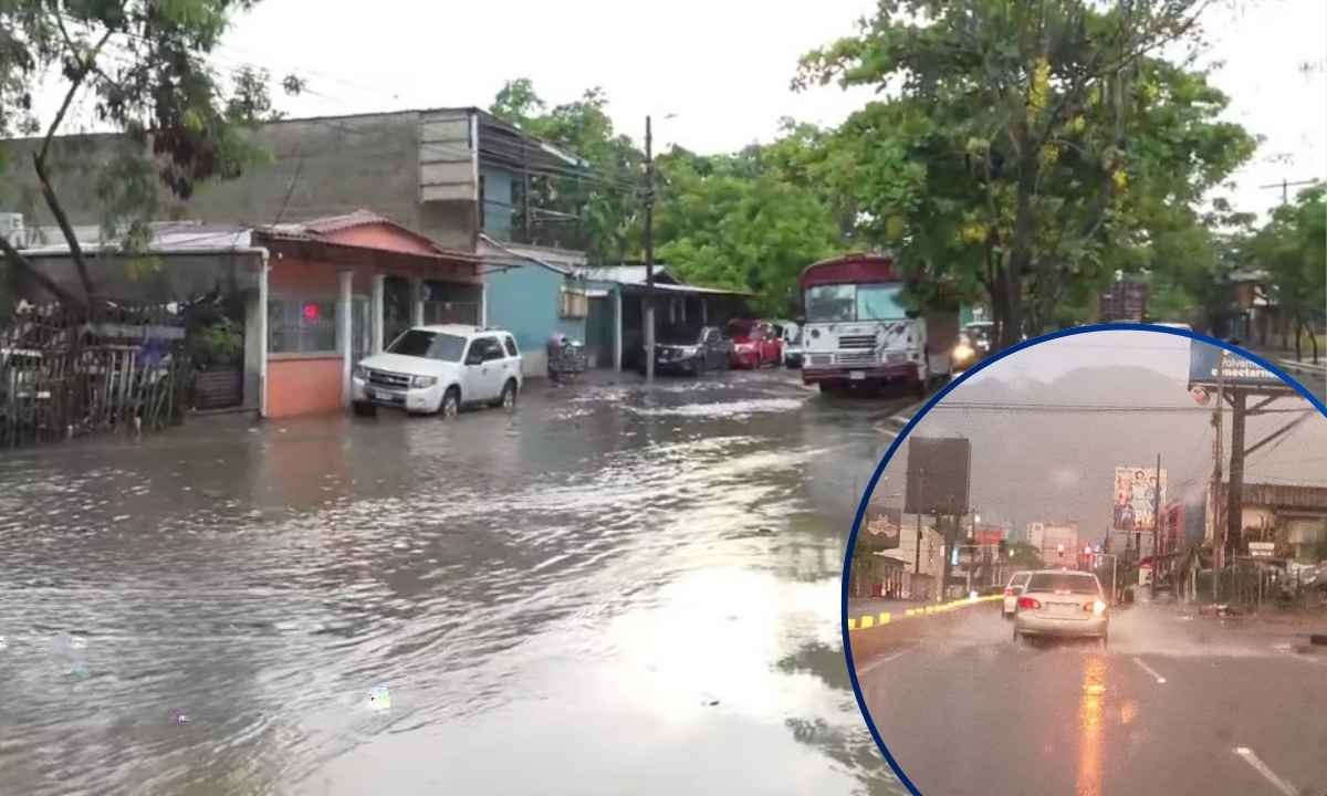 ¡Vulnerable! Inundada San Pedro Sula tras unos minutos de lluvia » HCH