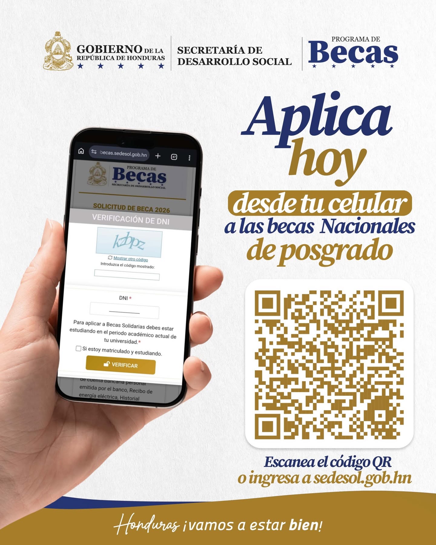 Requisitos para aplicar al Programa de Becas Honduras 2026